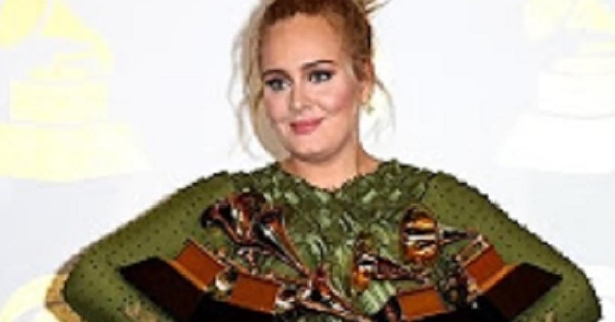 Adele wins 5 Grammys, weight loss, loses it in f-bomb, George Michael fail