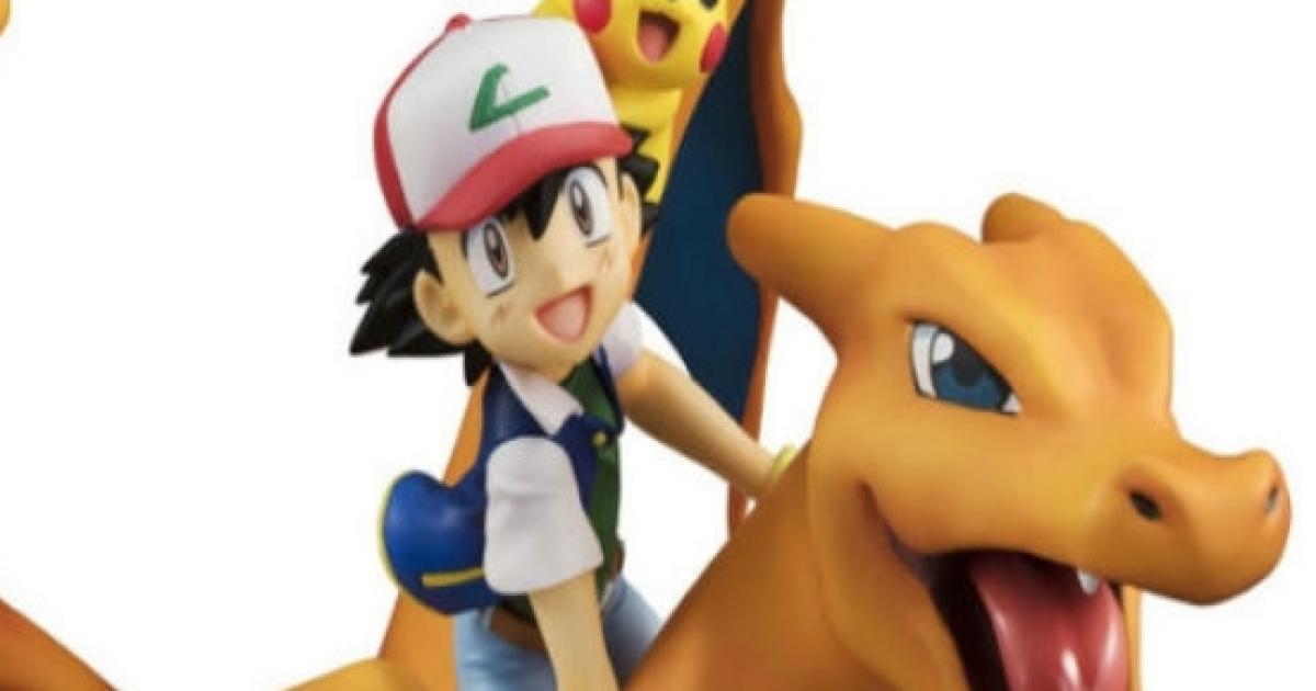 'Pokemon': the new official figure of Ash, Pikachu, and Charizard