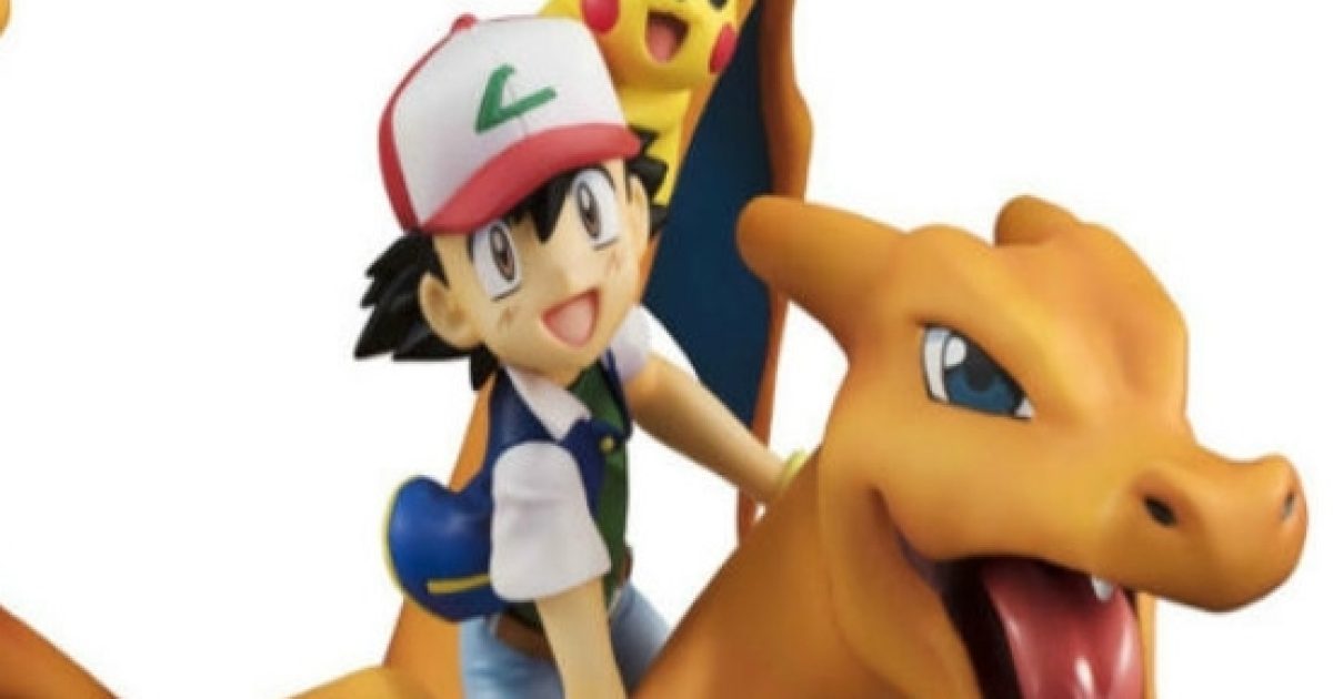 'Pokemon': the new official figure of Ash, Pikachu, and Charizard