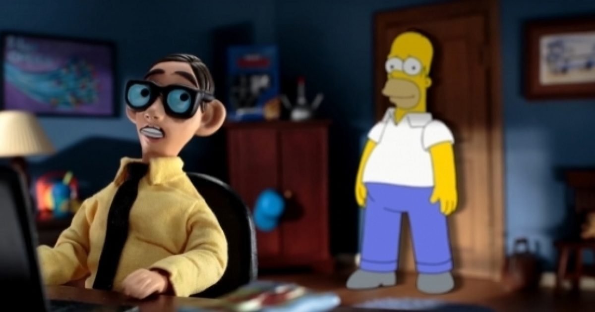 'The Simpsons' looks at animation history in new crossover with 'Robot ...