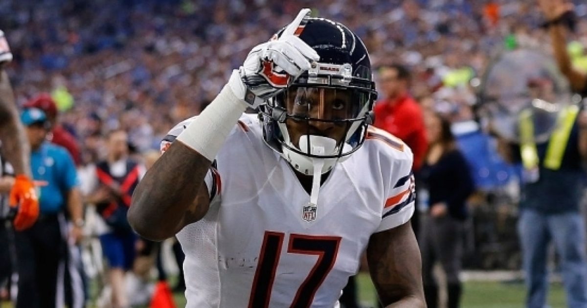 Bears not using franchise tag on Alshon Jeffrey