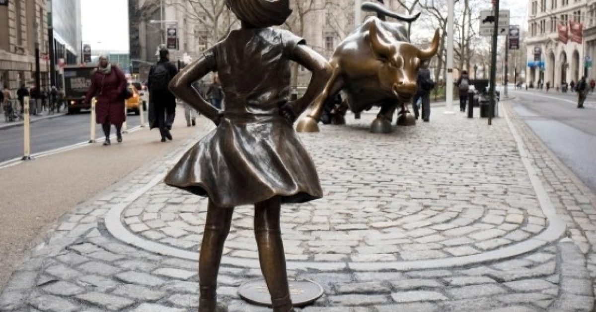 A silly symbol for gender equality in the workplace