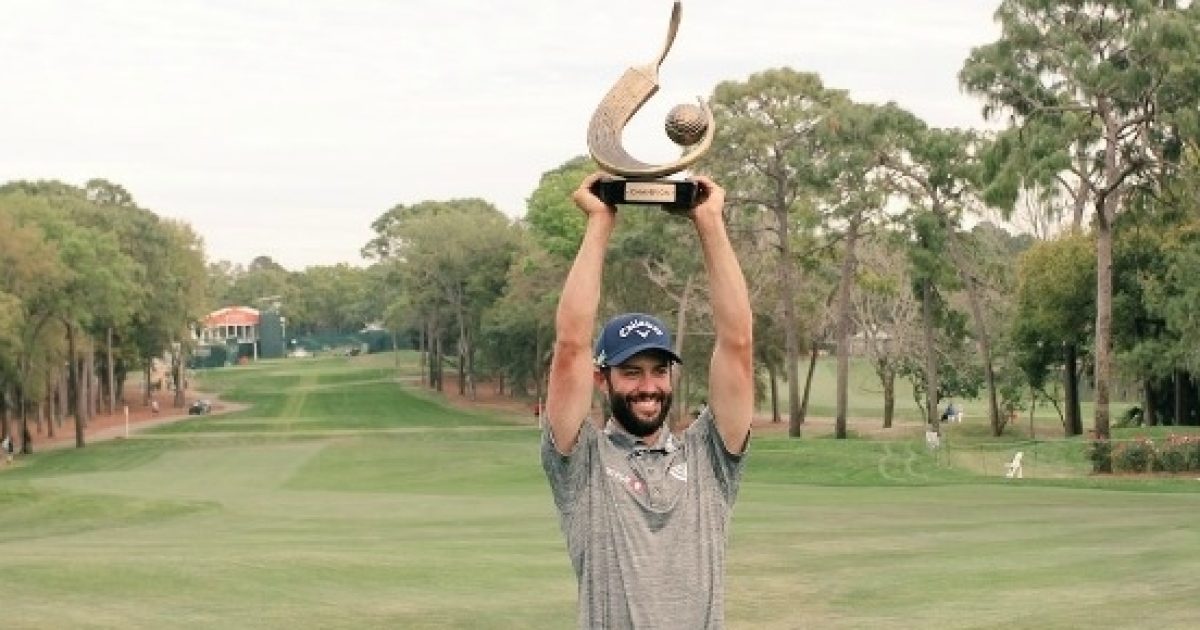 Adam Hadwin keeps it together to win Valspar Championship