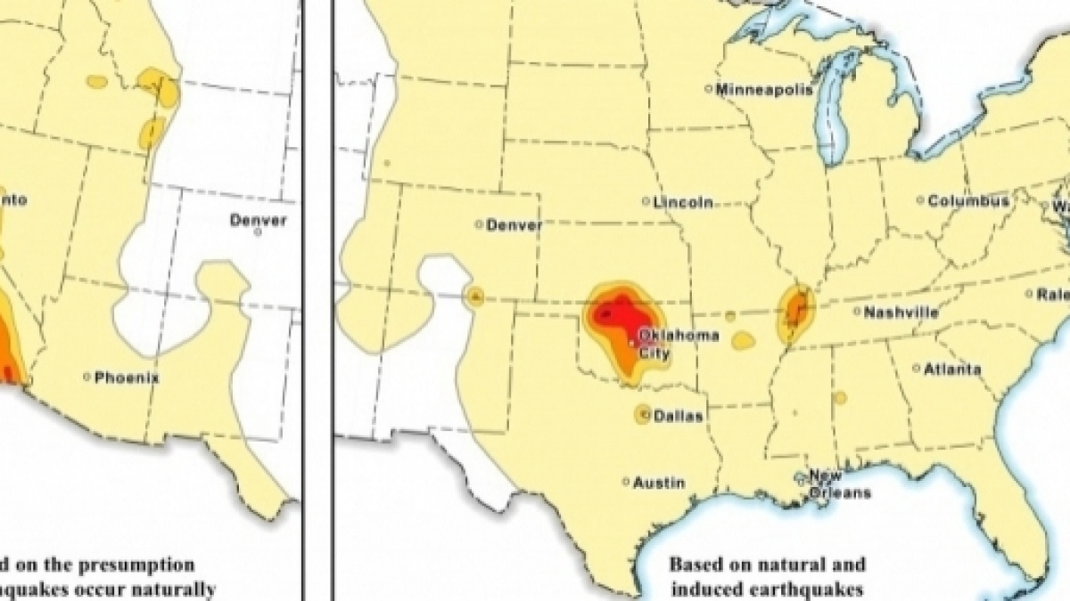 Fracking makes Oklahoma highest risk state for earthquakes