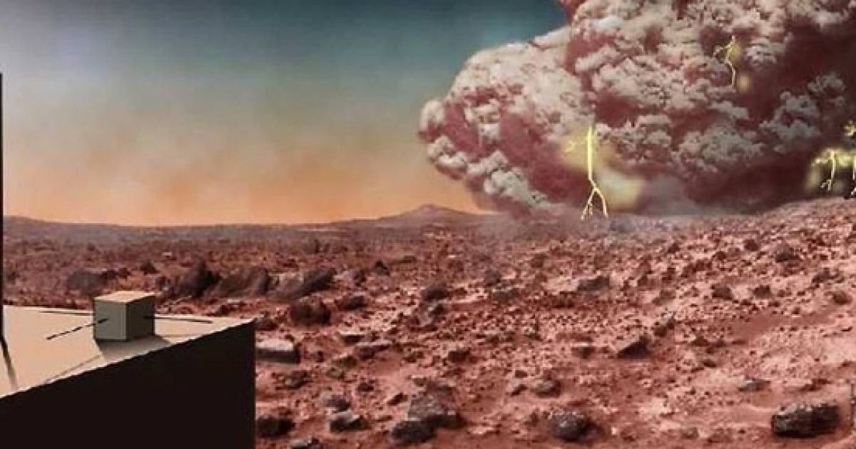 Astronomers claim they see dust storms on the surface of Mars