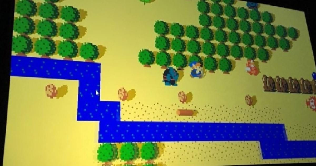 The Legend of Zelda: Breath of the Wild 2D prototype is a work of art