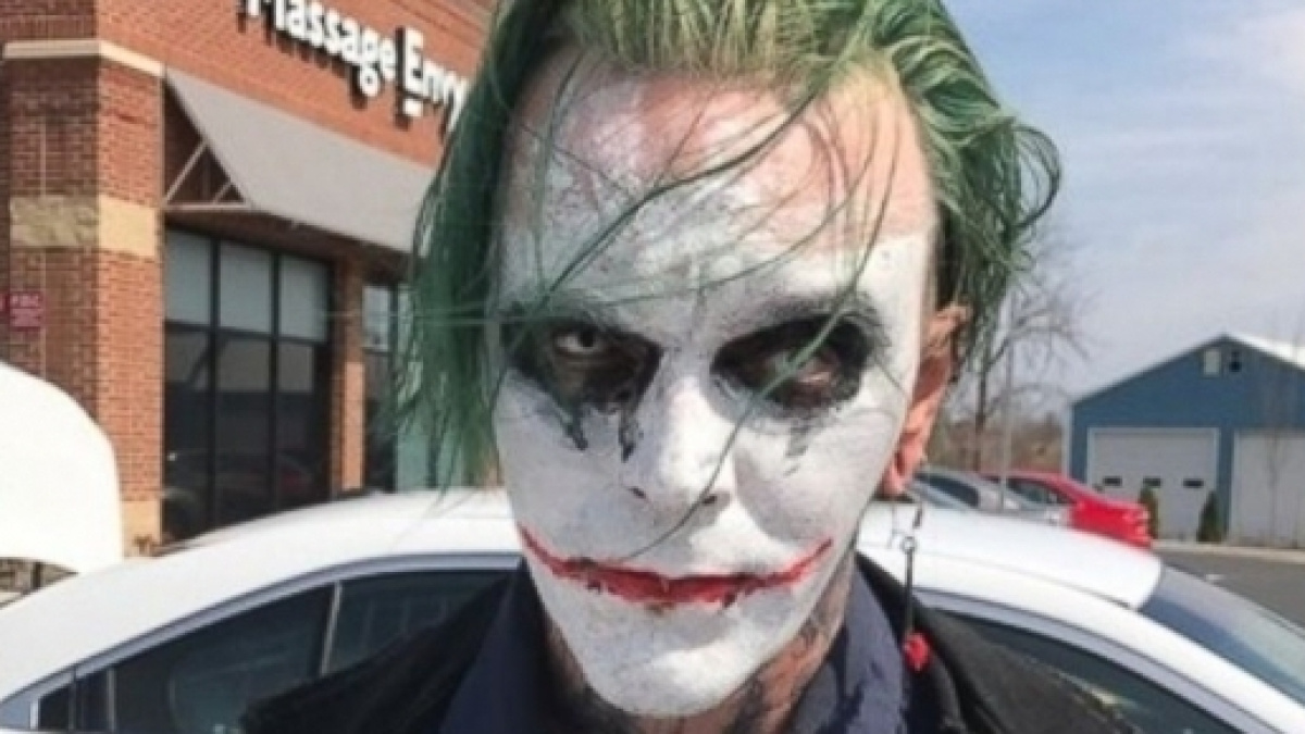 Virginia police arrest man dressed as The Joker and wielding a sword