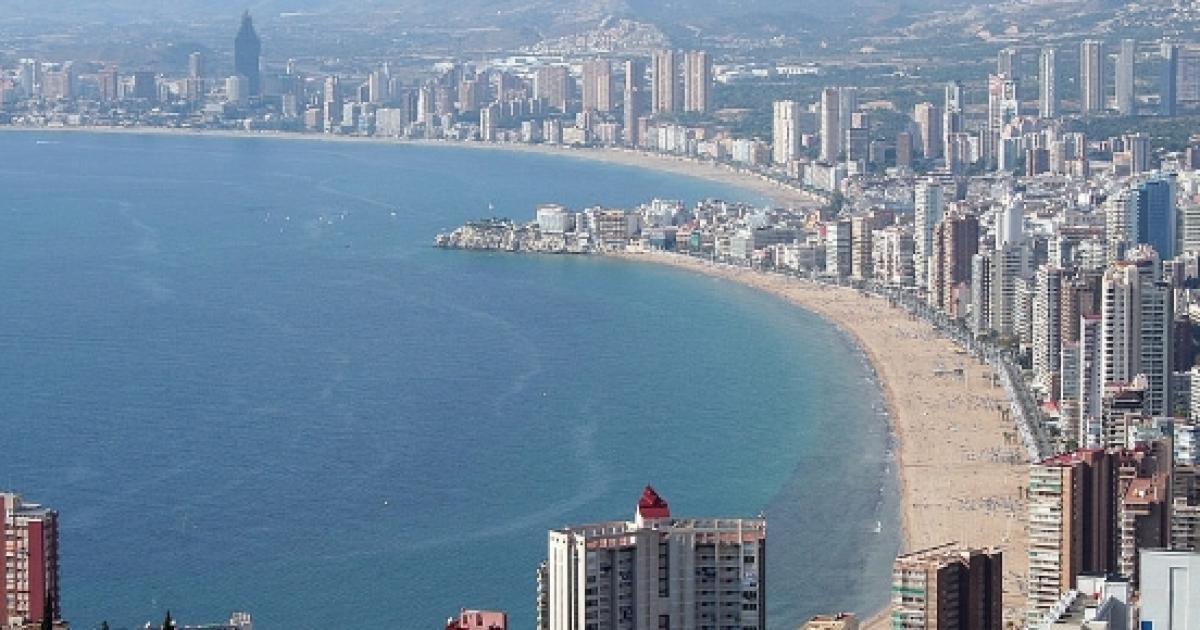The Mediterranean paradise of Benidorm entices tourists