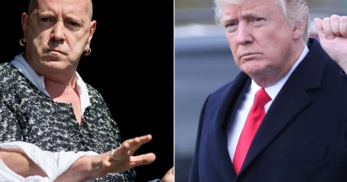 L'ex Sex Pistols Johnny Rotten sostiene Trump: 'E' un vero punk'