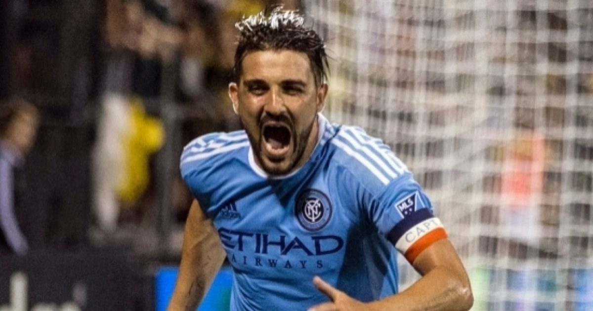 David Villa scores best goal of MLS season