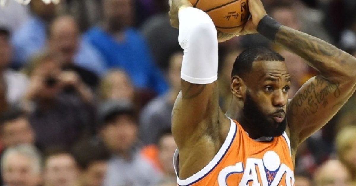 LeBron James just had a record breaking season for his passing