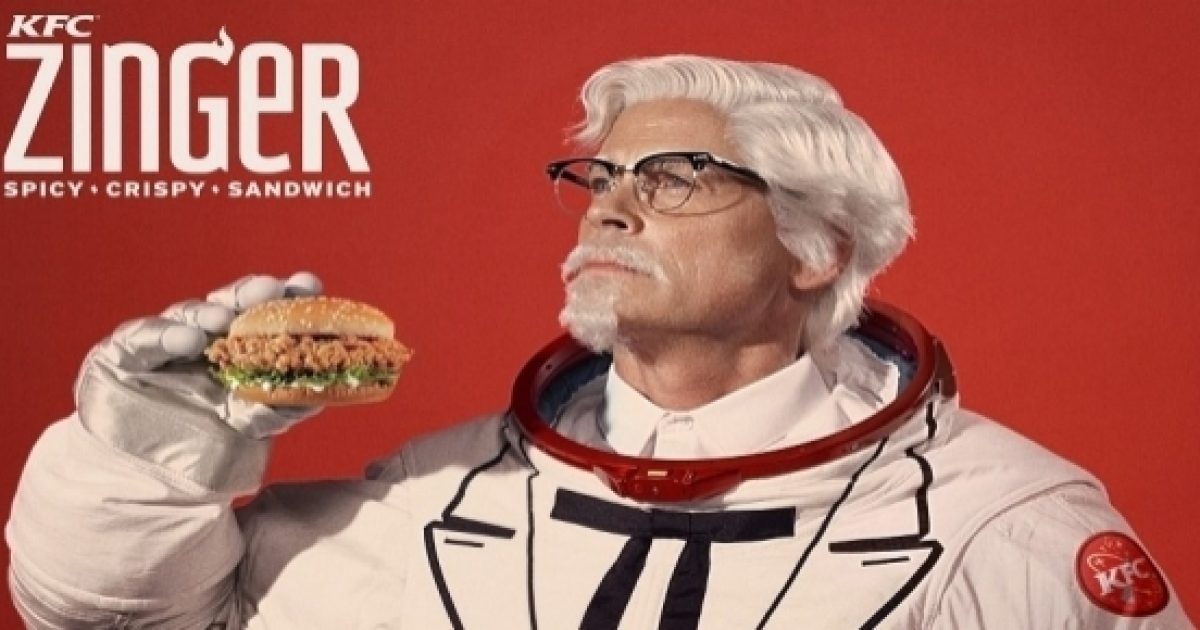 New KFC Colonel is a member of the 'Brat Pack'