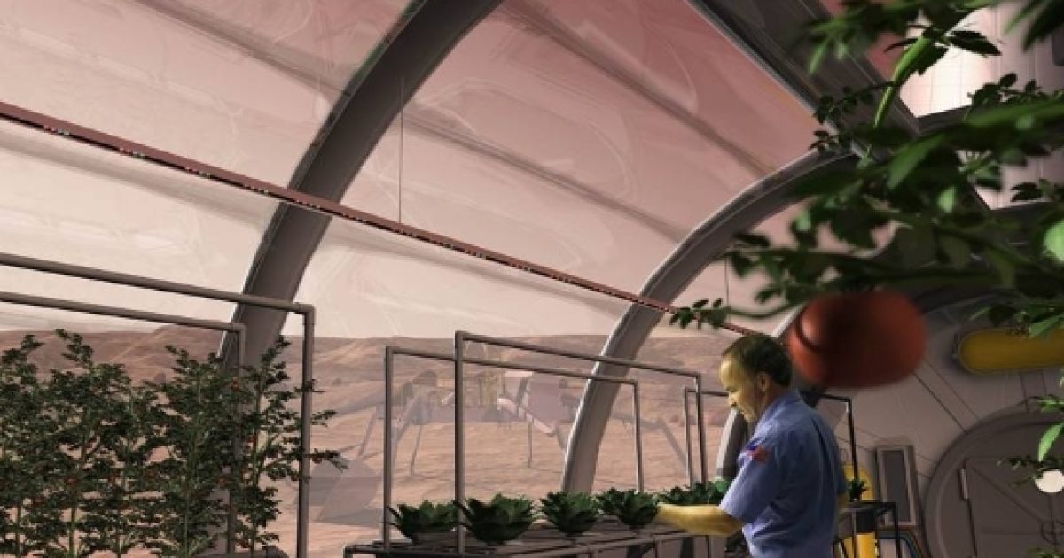 NASA developing inflatable greenhouses for future astronauts