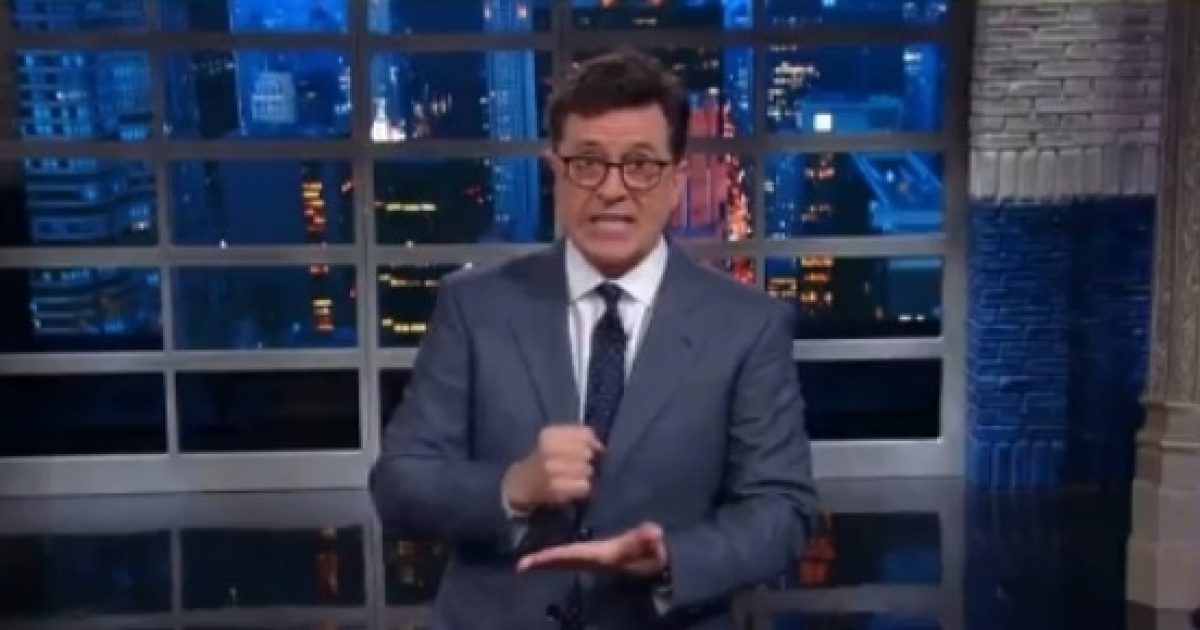 Stephen Colbert rips 'douche bag' Trump's 'Zombie Trumpcare' with epic ...