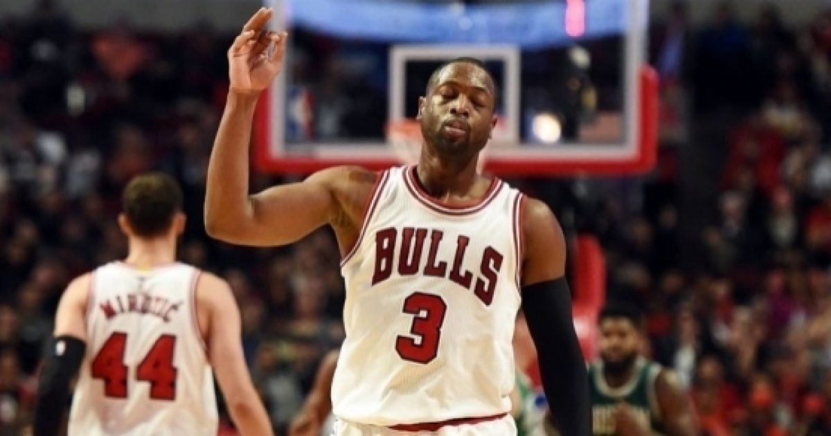 Dwyane Wade is ninth-best shooting guard this season