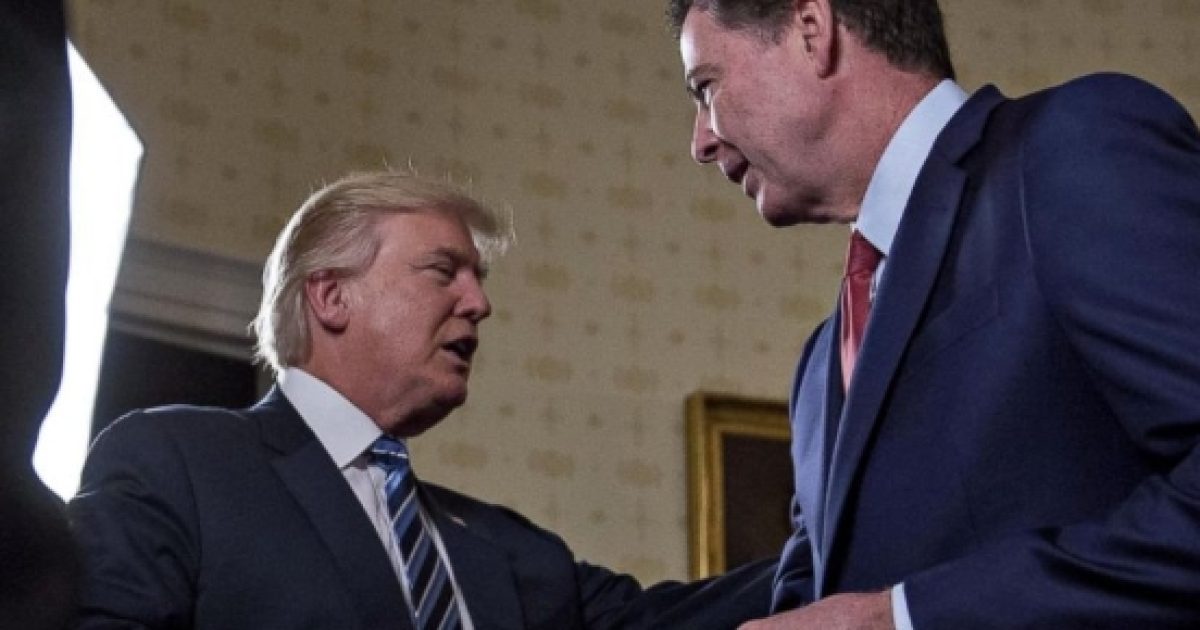 Facebook fires back at the Trump-Comey controversy