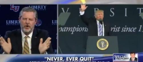 Jerry Falwell Jr. brags about 'committed' Christian Donald Trump ...