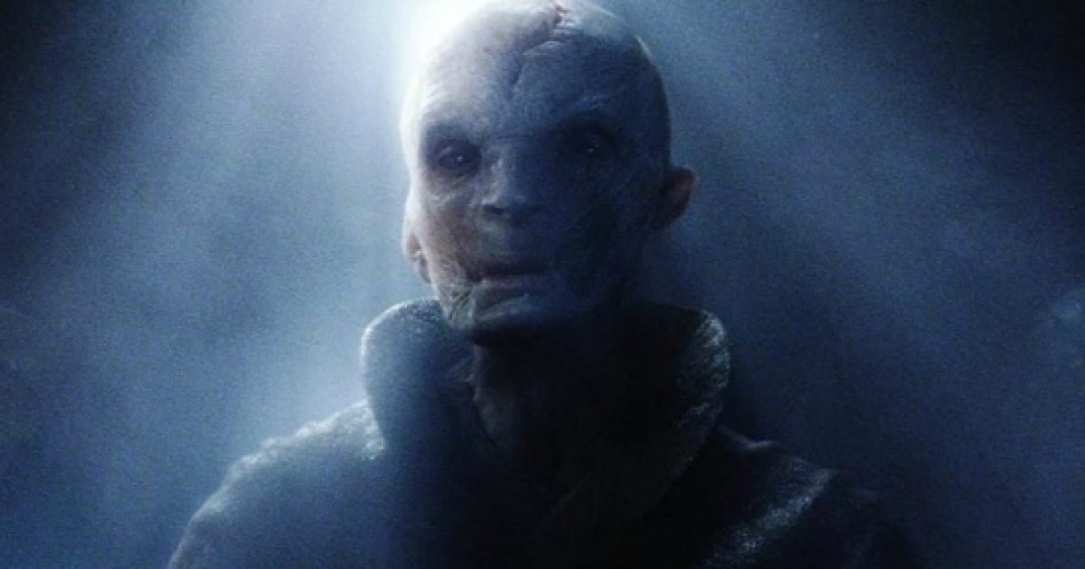 'Star Wars: The Last Jedi' - Lucasfilm reserving Supreme Leader Snoke's ...