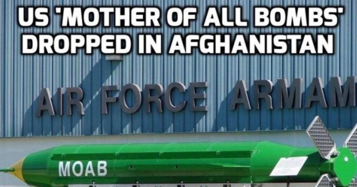 The destructive power of MOAB used in Afghanistan may have been exaggerated