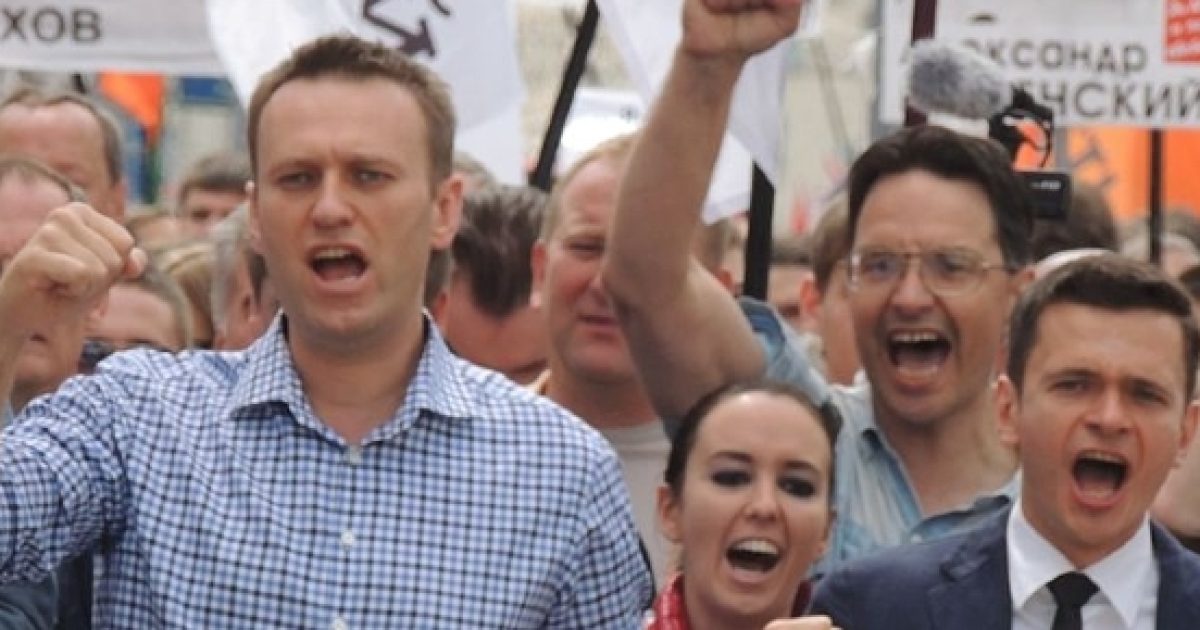 Russian opposition leader jailed