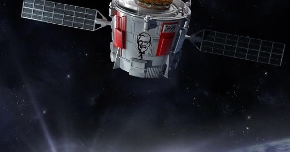 Chicken sandwich in space - KFC sets date for this month