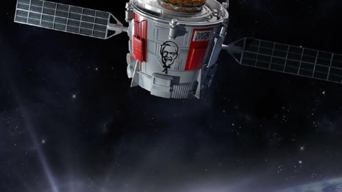 Chicken sandwich in space - KFC sets date for this month