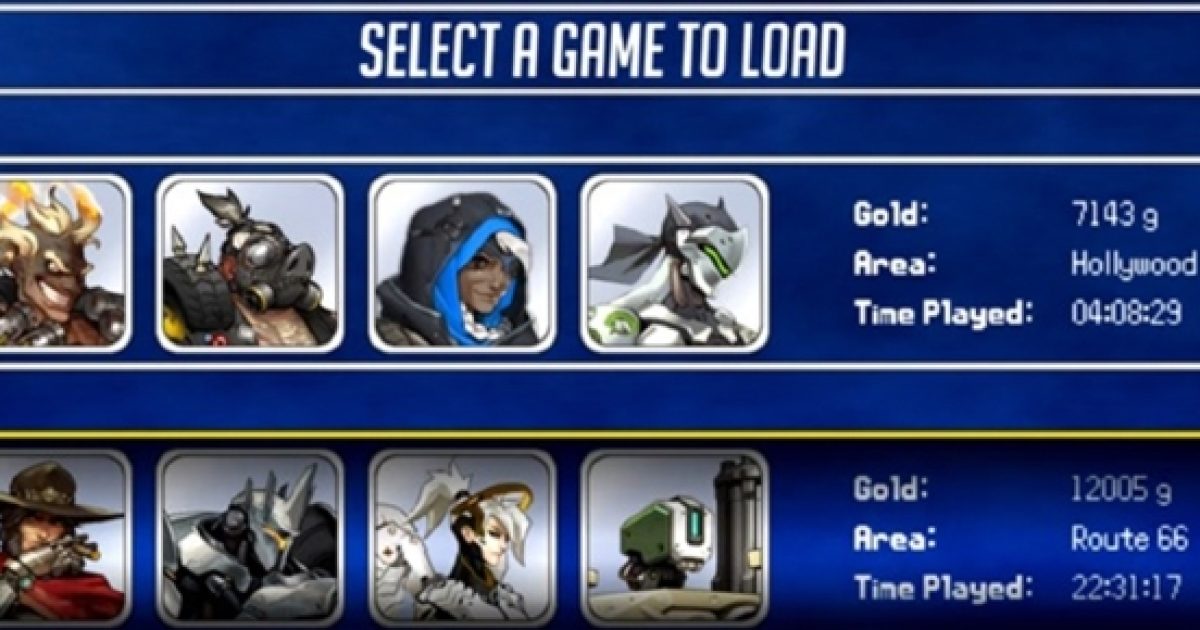 Overwatch as a turn-based RPG? YouTube says 'yes'.