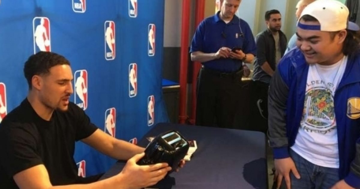 Klay Thompson's toaster acknowledgement doesn't jink Warriors