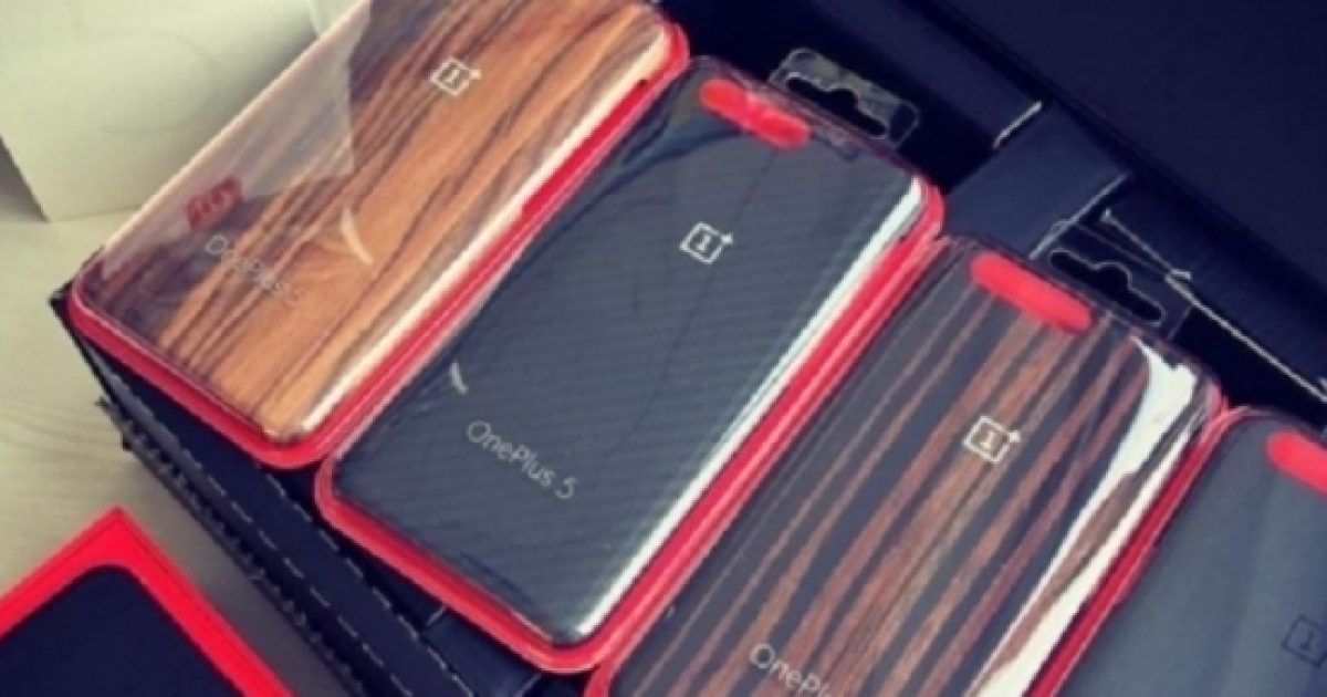 OnePlus 5's retail packaging leaks ahead of official launch