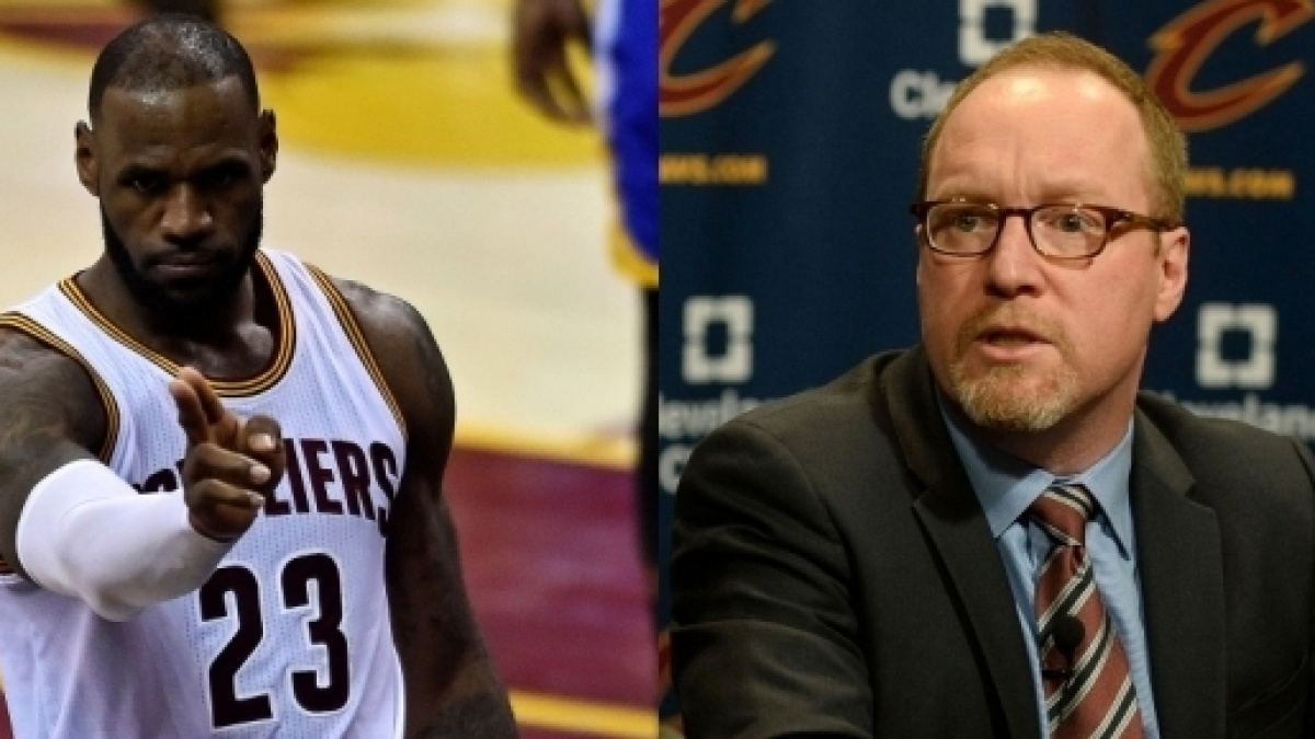 LeBron James shares his displeasure with David Griffin's exit