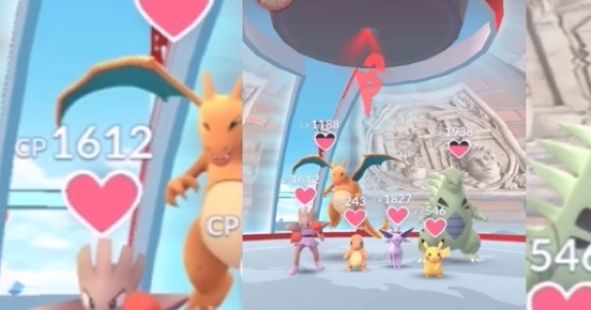 'Pokemon Go' Features: The Raid Pass, Red Slashes and Gym Hearts