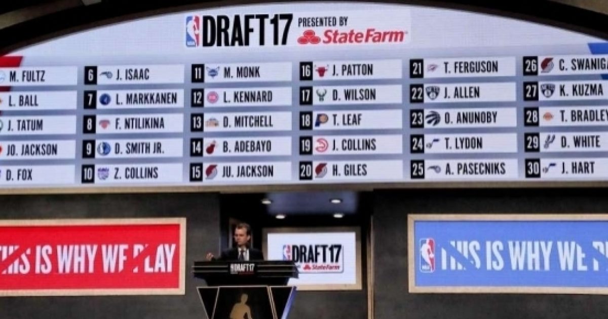 All of last night's NBA Draft trades