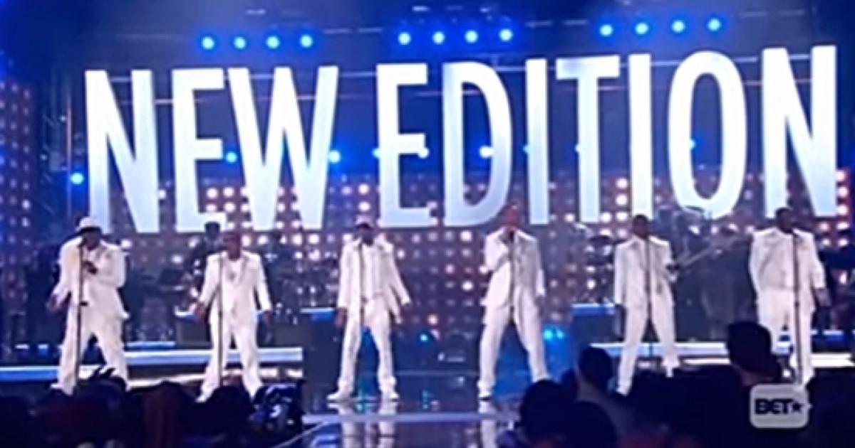 'New Edition' receives Lifetime Achievement Award at 2017 BET ceremony