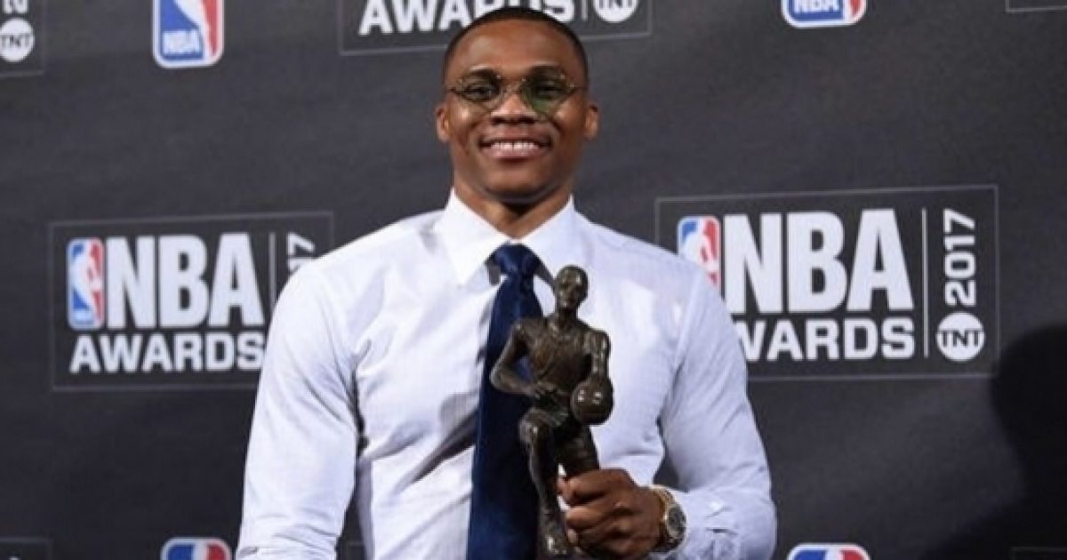 Westbrook is the NBA MVP for 2017
