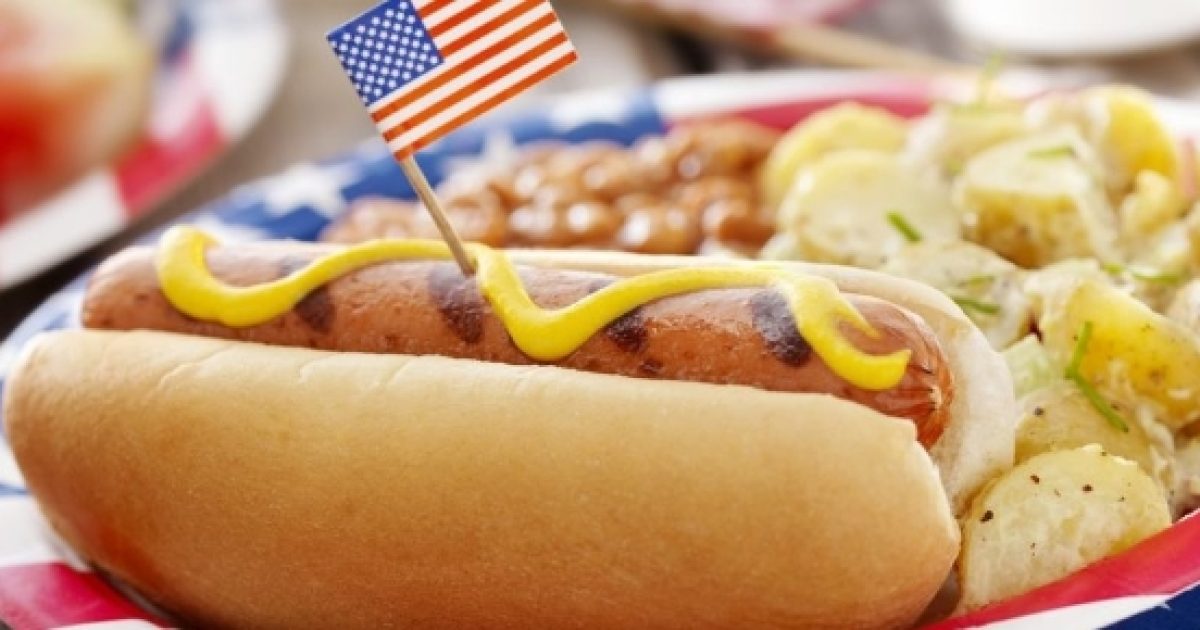 Hot dogs, ice cream and 4th of July celebrations.