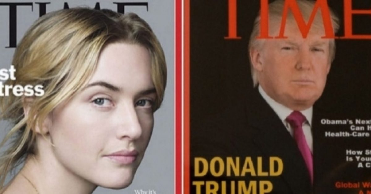 Donald Trump made a fake Time magazine with himself on the cover