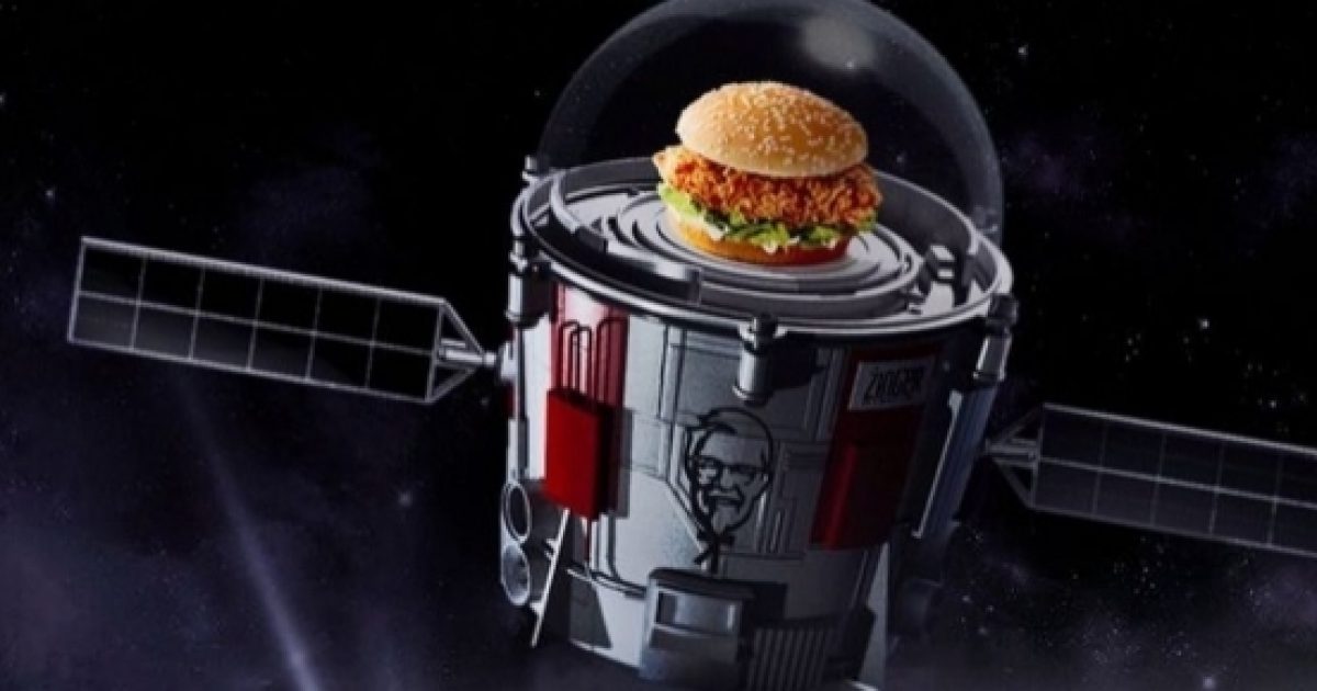 Prototype high-alt balloon to carry KFC Zinger into upper atmosphere