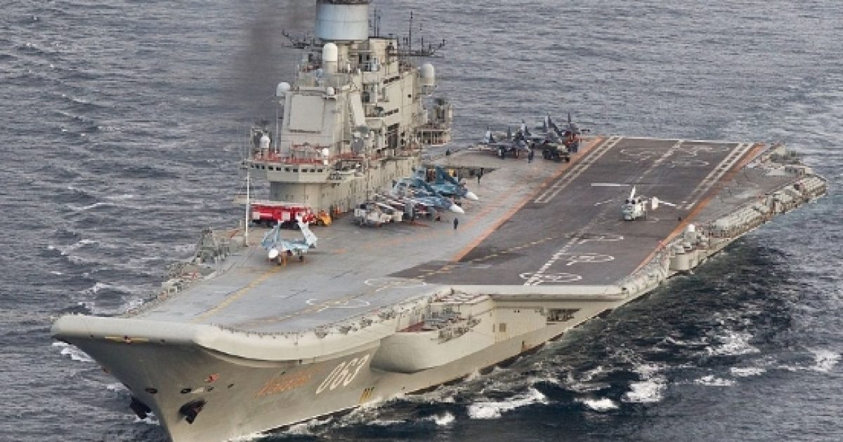 Admiral Kuznetsov: Old and dilapidated according to Michael Fallon