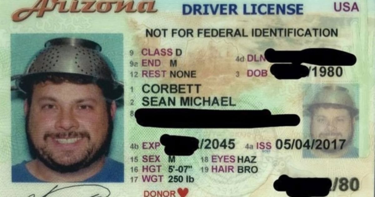 Arizona plans to void man’s driver’s license photo expressing religious ...