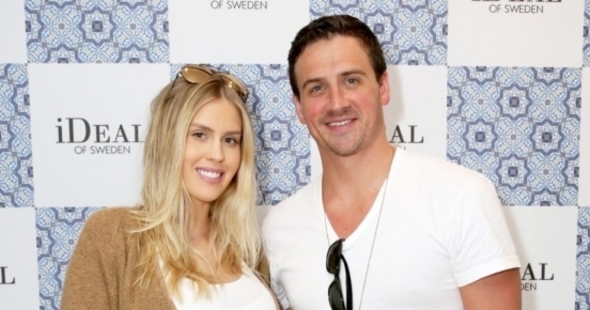 Ryan Lochte and fiancée Kayla Rae Reid welcome baby Caiden Zane