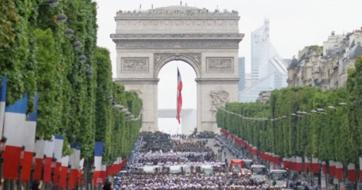 Parades, protests, and presidents in Paris