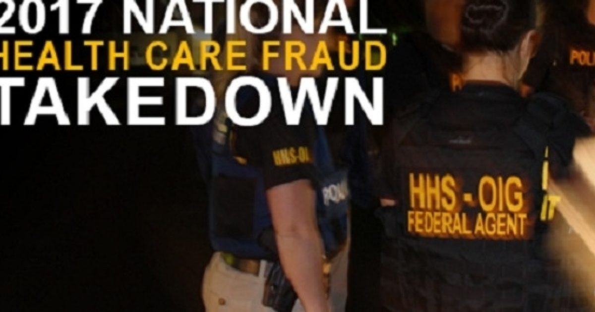 421 arrested as the national healthcare program was defrauded of 1.3 ...