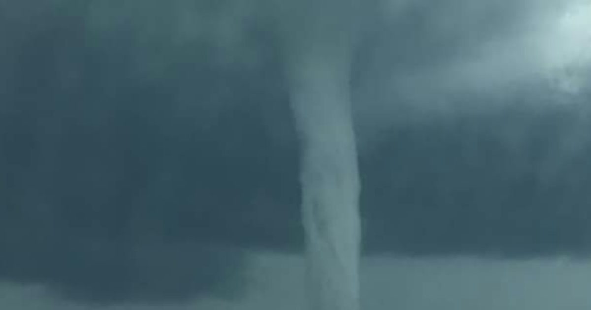 Paura nel Salento, tromba d'aria spaventosa