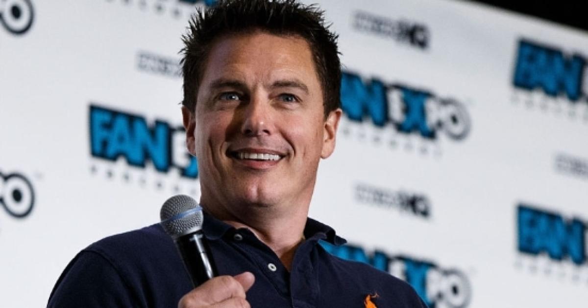 John Barrowman wore a TARDIS dress to talk about Jodie Whittaker as The ...