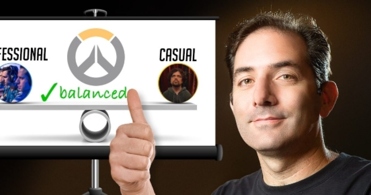 'Overwatch's' Jeff Kaplan ensures balance for professional and casual ...