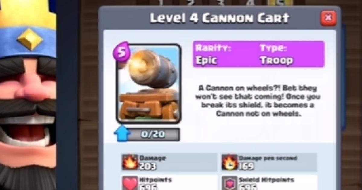 ‘Clash Royale’ Latest News: Acquire the Cannon Cart via the 2v2 Draft ...