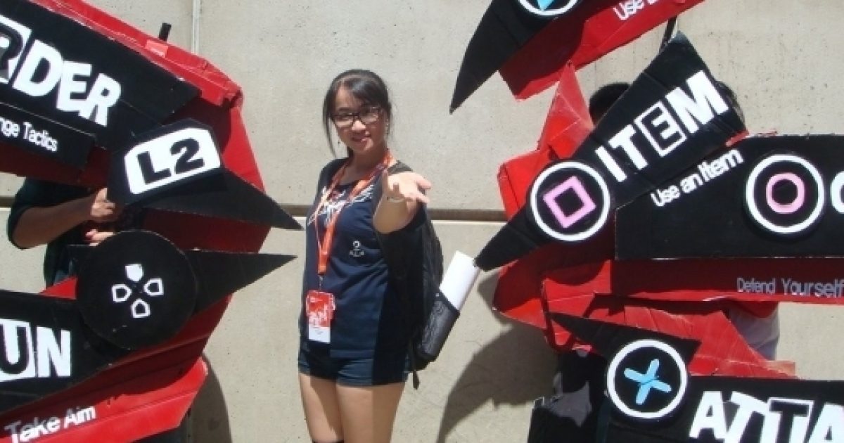 The “Persona 5” battle menu comes to life through cosplay