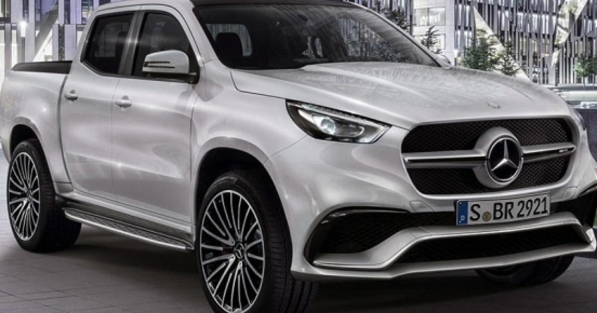 Mercedes-Benz teases its upcoming luxury pick-up truck, the 2018 X-Class