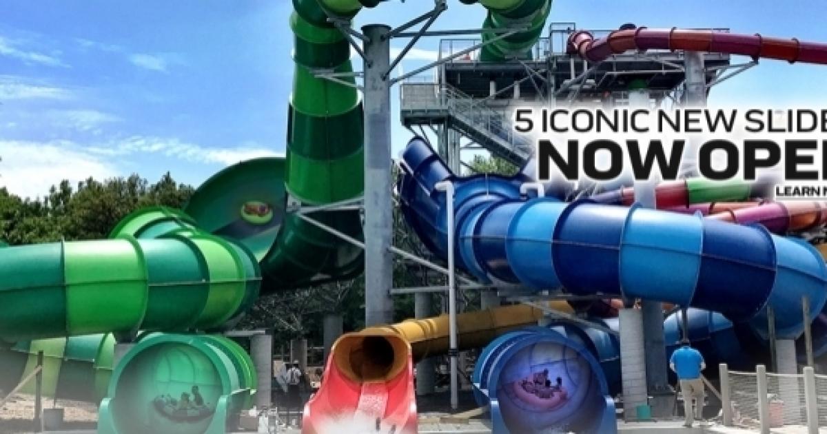 Kalahari Resort in Sandusky opened up five new waterslides this summer