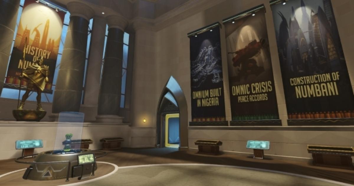 'Overwatch' PTR: new exhibit on Numbani museum added, payload redesigned